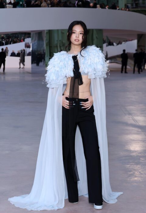 BLACKPINK’s Jennie Wears EDGY Outfit at the Chanel SS25 Haute Couture ...