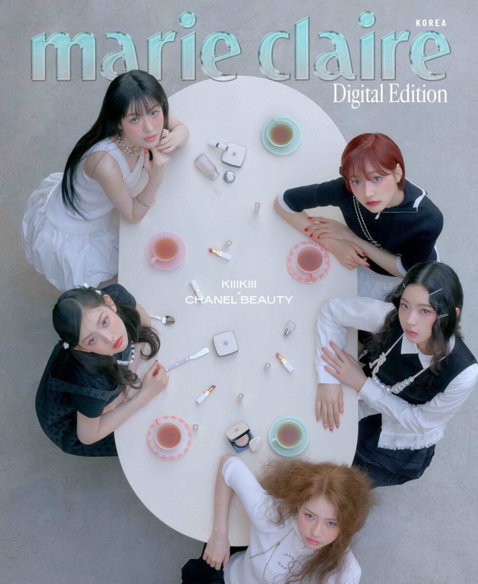 KiiiKiii Serves Gen Z Chic with Chanel Beauty on Marie Claire Digital ...